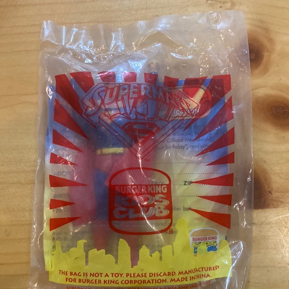 DC Comics | Toys | Rare 997 Superman The Animated Series Burger Ki ...